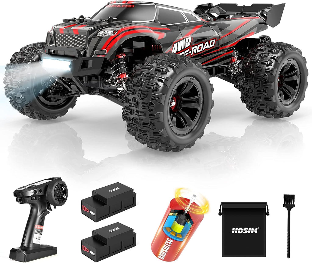 Hosim 1:16 Brushless RC Car High Speed Remote Control Car RC Monster T ...