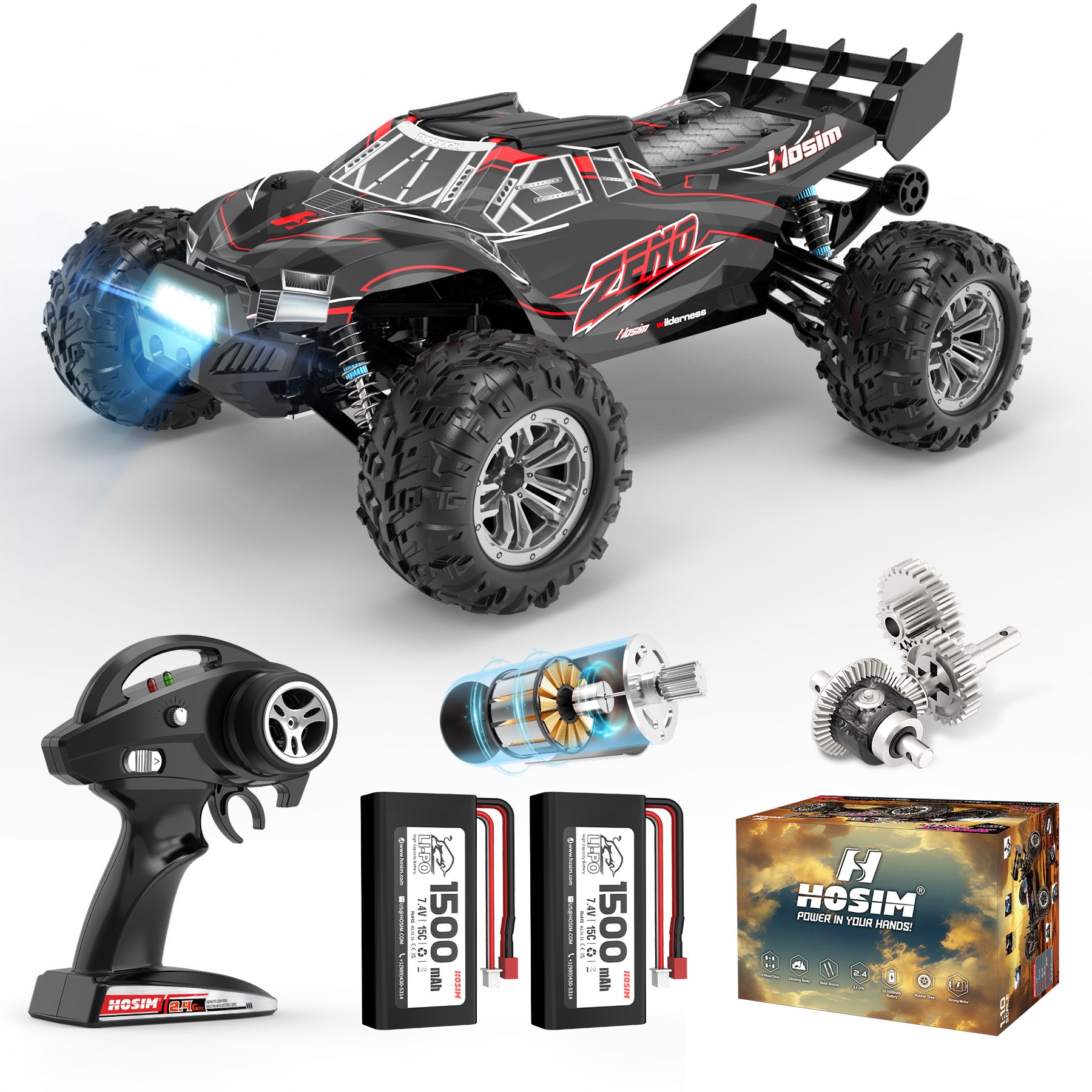 RC Car ZENO X05 1:10 Brushed – RC Cars