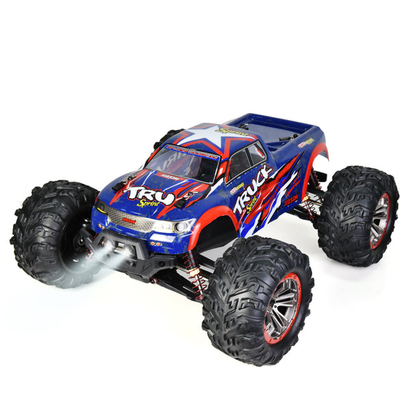 Hosim 1:10 Large Scale RC Car Monster Truck Upgraded 9125 Blue Remote